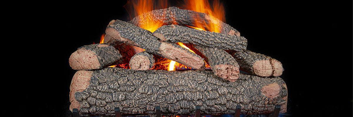 GOLDEN BLOUNT Big Tex Vented Gas Logs – US Fireplace Store