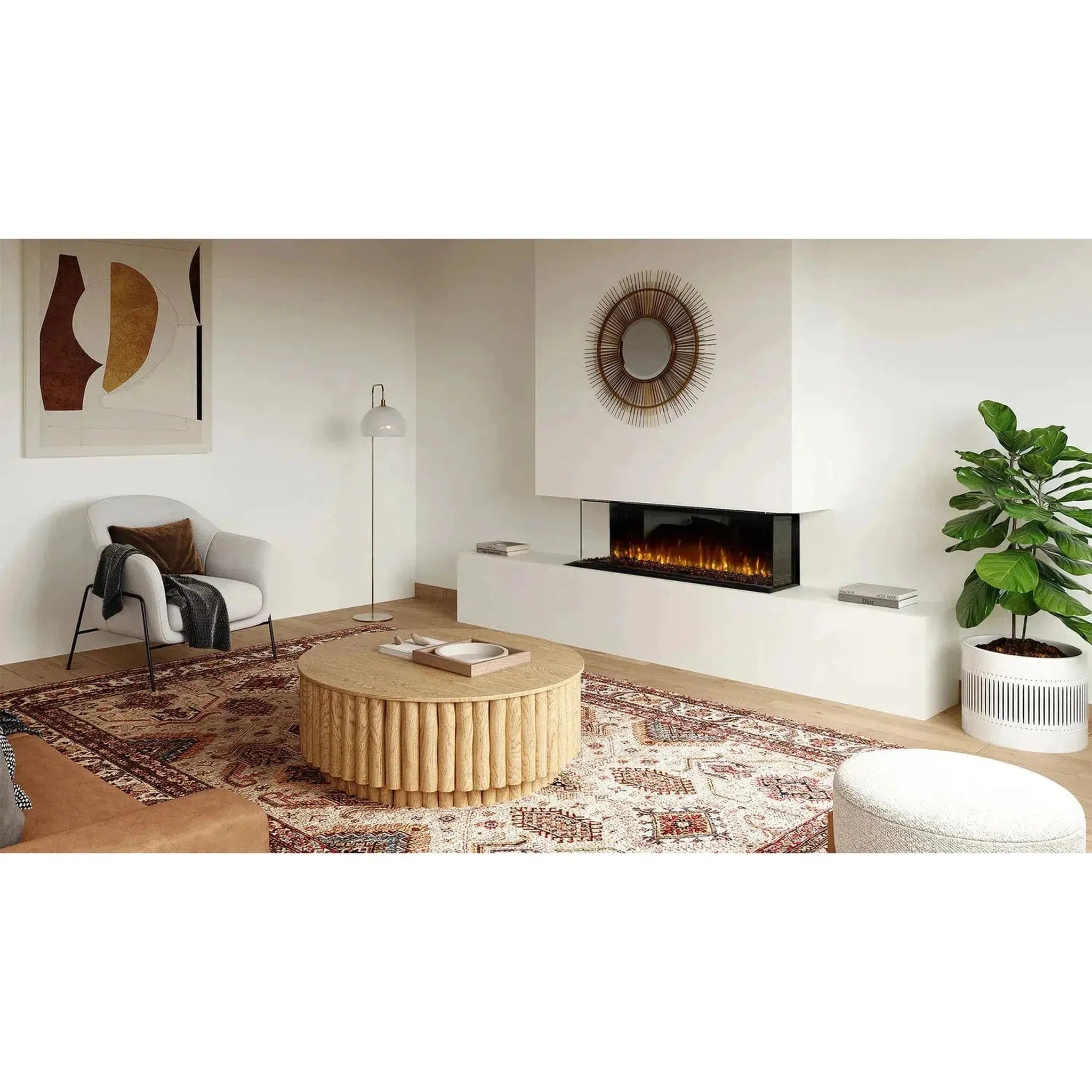 Ambe Multi49 Bay 48" Built-in Multi Electric Fireplace – US Fireplace Store