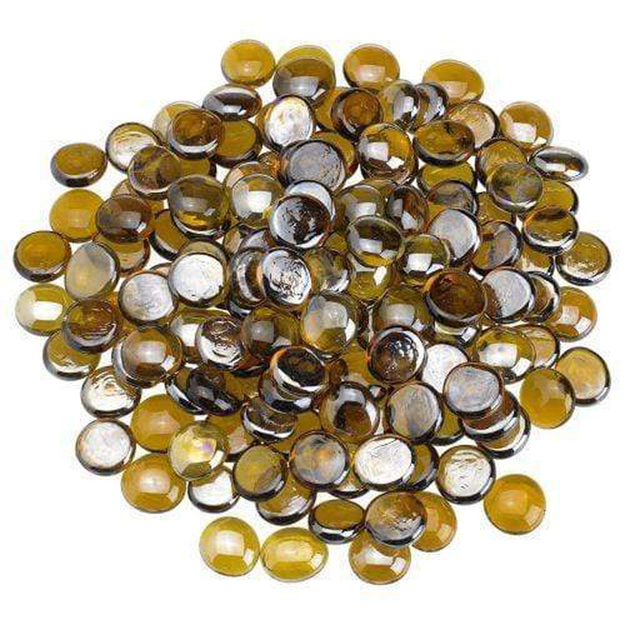 American Fireglass Caramel Luster Fire Beads – US Fireplace Store