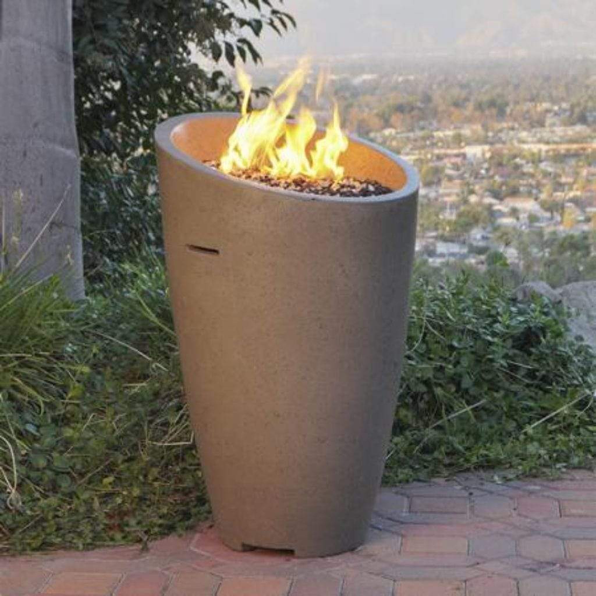 AMERICAN FYRE DESIGNS 23 Eclipse Fire Urn | Fire Urn with Access Door ...