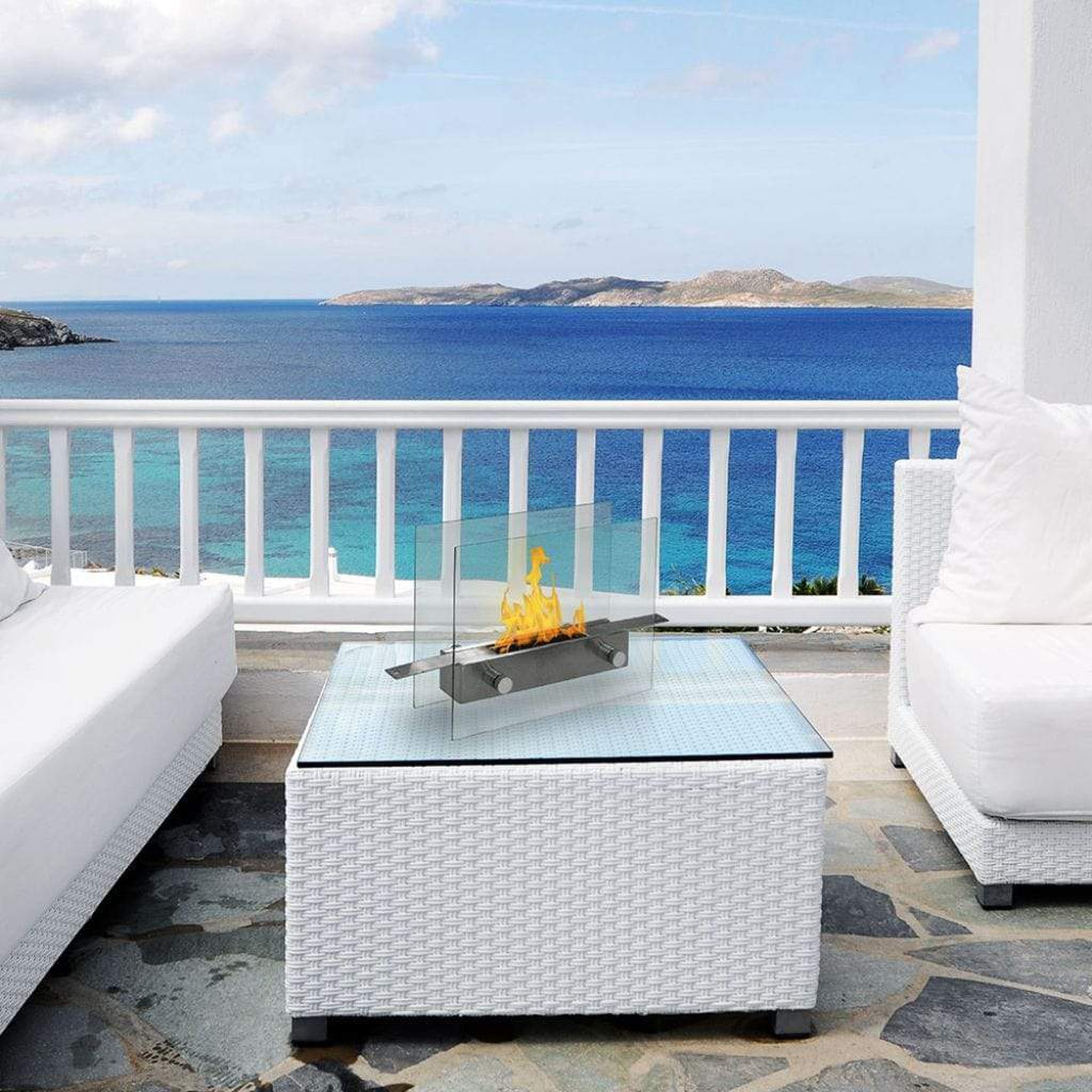 Anywhere Fireplace Metropolitan 14" Tabletop Bio-Ethanol Fireplace – US ...