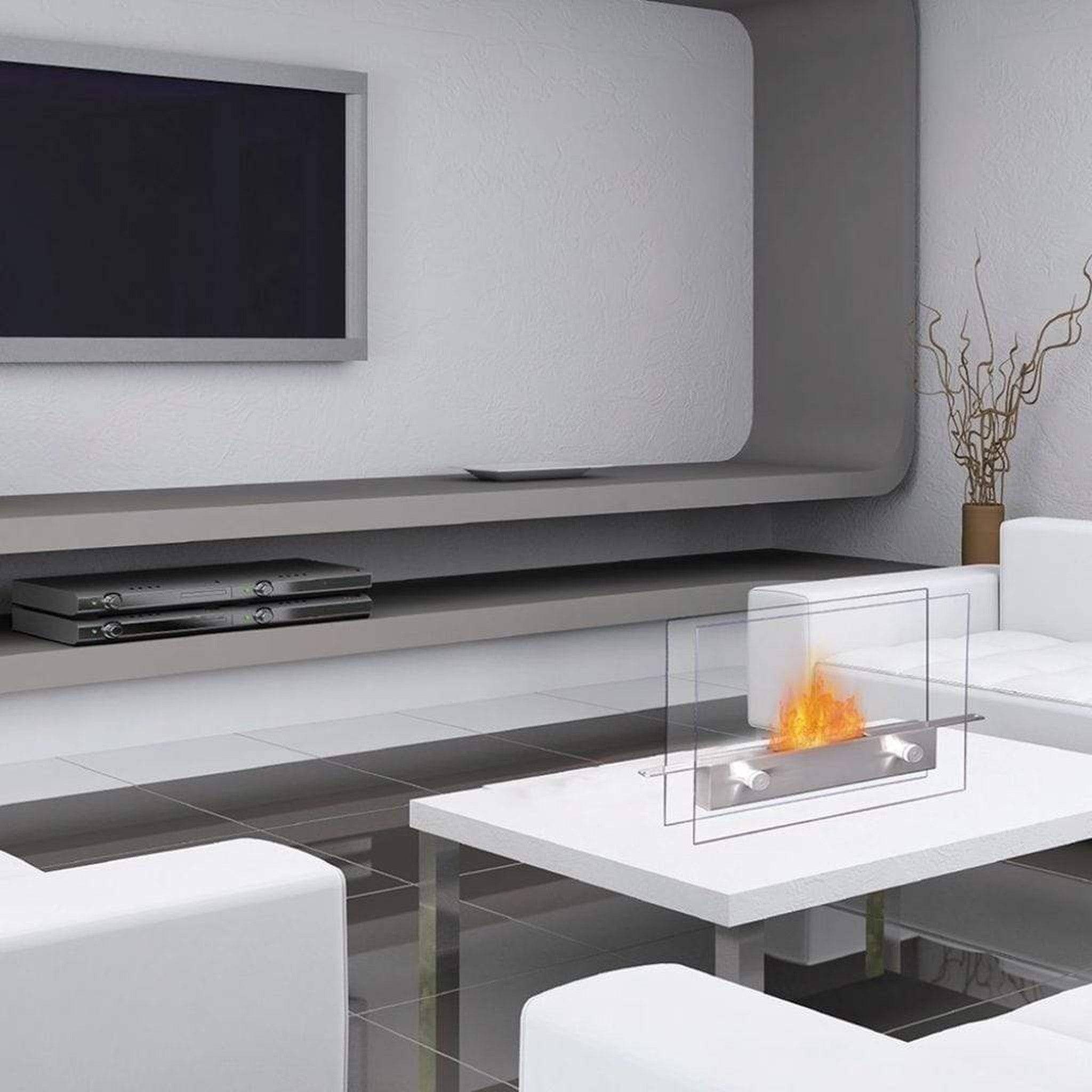 Anywhere Fireplace Metropolitan 14" Tabletop Bio-Ethanol Fireplace – US ...