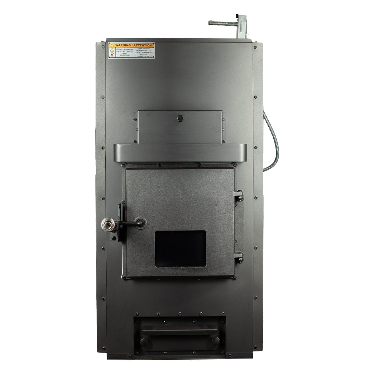 Breckwell SWF1035 45" x 25" Black Wood Furnace With Dual Blower, EPA20 ...