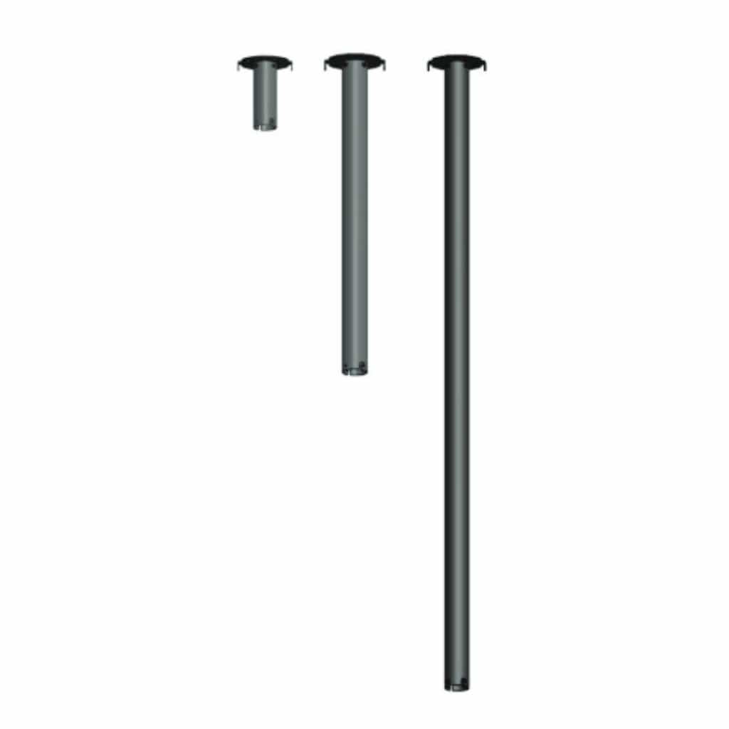 Bromic Heating 48" Straight Ceiling Mount Pole for Eclipse Smart-Heat ...