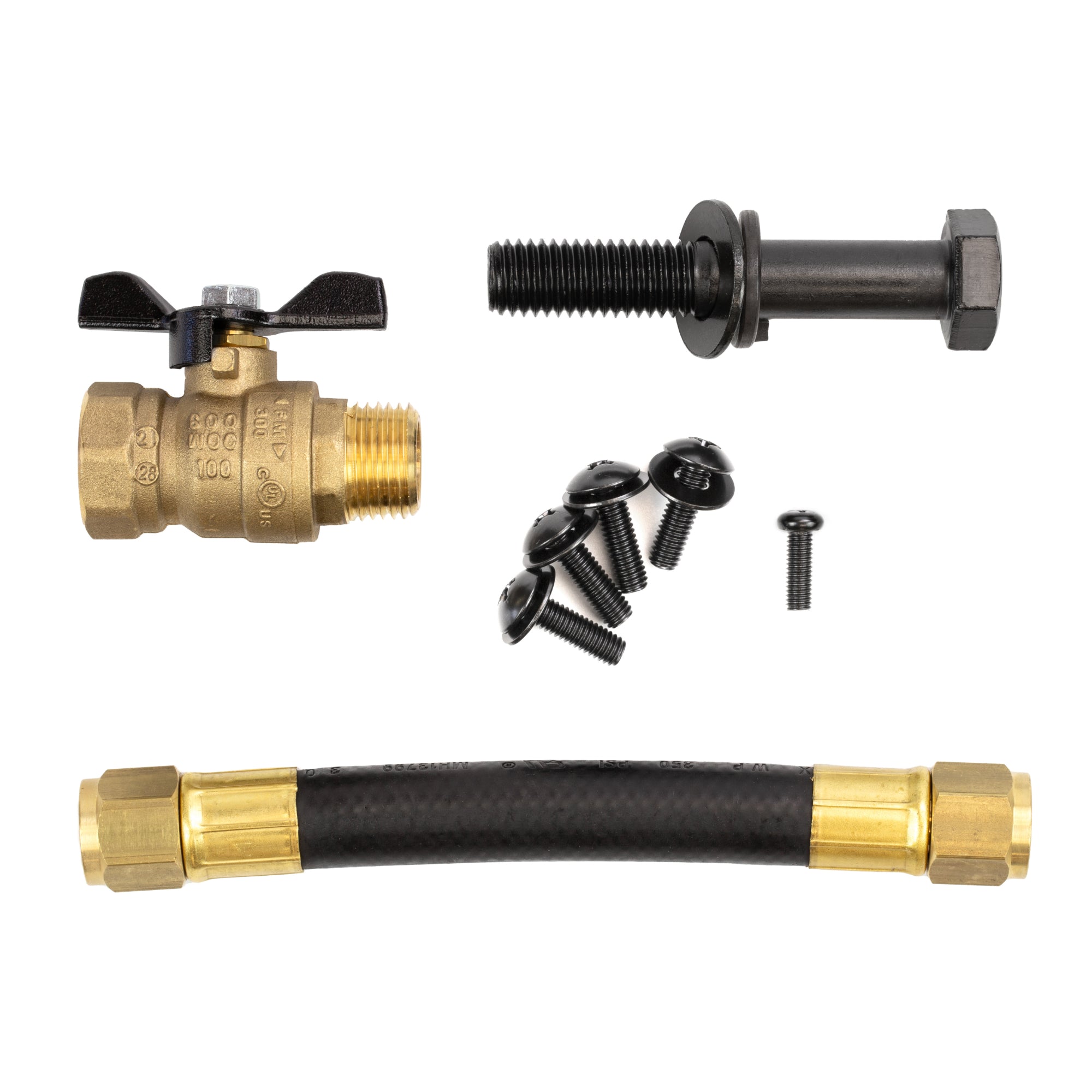 Bromic Heating Bolt and Screw Set With 4" Short Hose for Platinum and ...