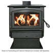 Buck Stove Model 21 Non-Catalytic and Blower Assembly Standard Wood Bu ...