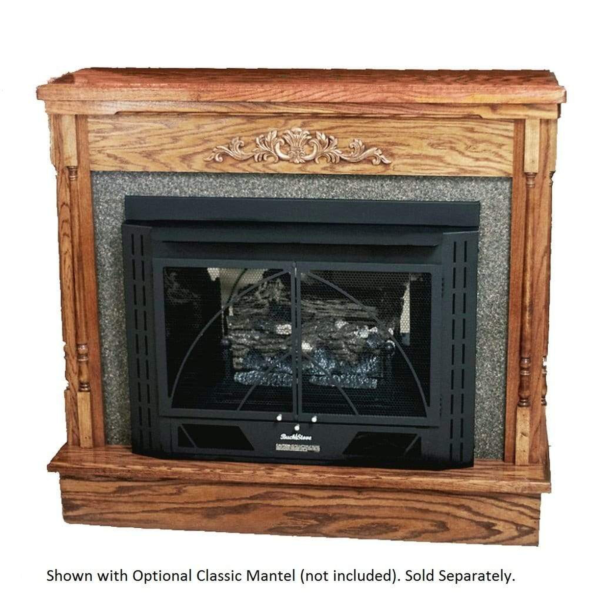 Buck Stove Model 34 Contemporary Vent Free Liquid Propane Gas Stove ...