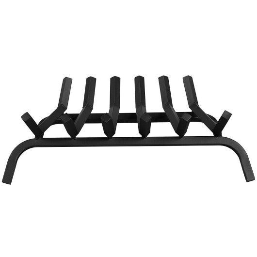 Costway 24" Iron Fireplace Log Grate Firewood Burning Rack – US ...