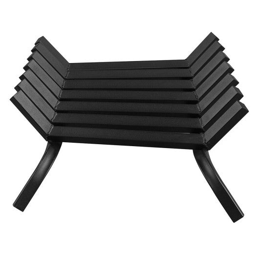 Costway 30" Iron Fireplace Log Grate Firewood Burning Rack – US ...