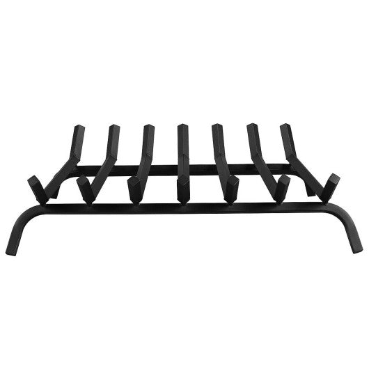 Costway 30" Iron Fireplace Log Grate Firewood Burning Rack – US ...