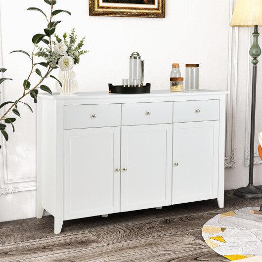 Costway Kitchen Wooden Storage with 3 Drawers – US Fireplace Store