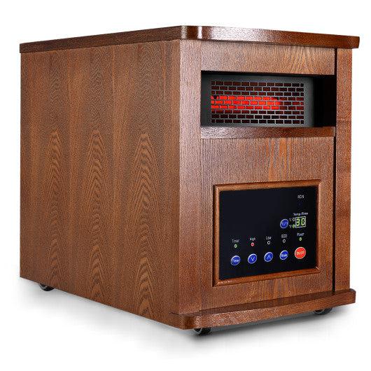Costway Pro 6 Element 1500W Infrared Quartz Remote Heater – US ...