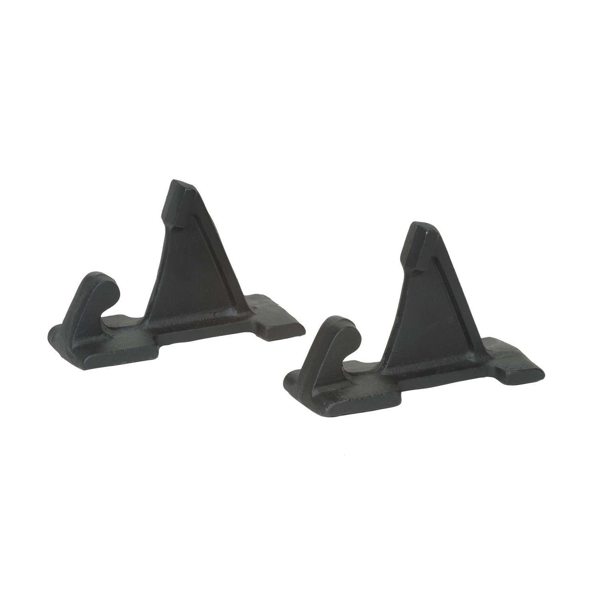 Dagan Industries Black Cast Iron Pair of Fireback Feet – US Fireplace Store