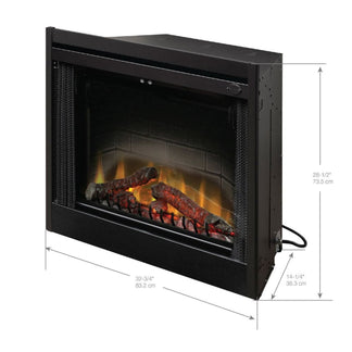 DIMPLEX 33" Deluxe Built-In Electric Firebox | BF33DXP – US Fireplace Store