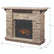 DIMPLEX Fieldstone Stone Look 55" Mantel with 28" Electric Firebox – US ...