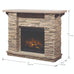 DIMPLEX Fieldstone Stone Look 55" Mantel with 28" Electric Firebox – US ...