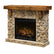 DIMPLEX Fieldstone Stone Look 55" Mantel with 28" Electric Firebox – US ...