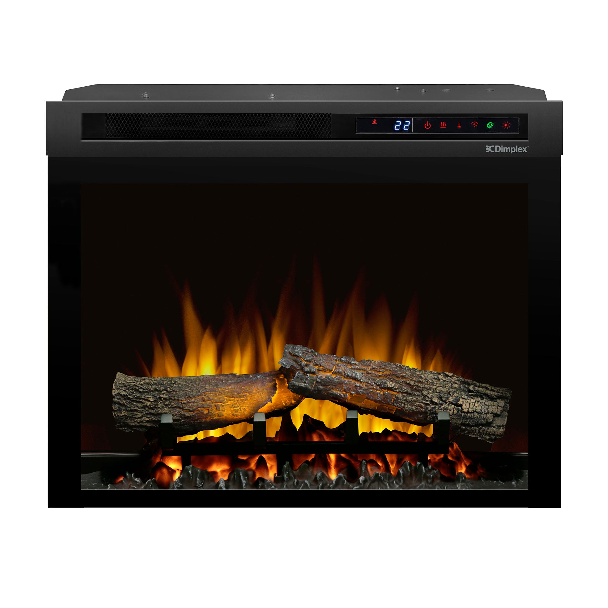 Dimplex Nova 23" Plug-in Electric Firebox With Logs – US Fireplace Store