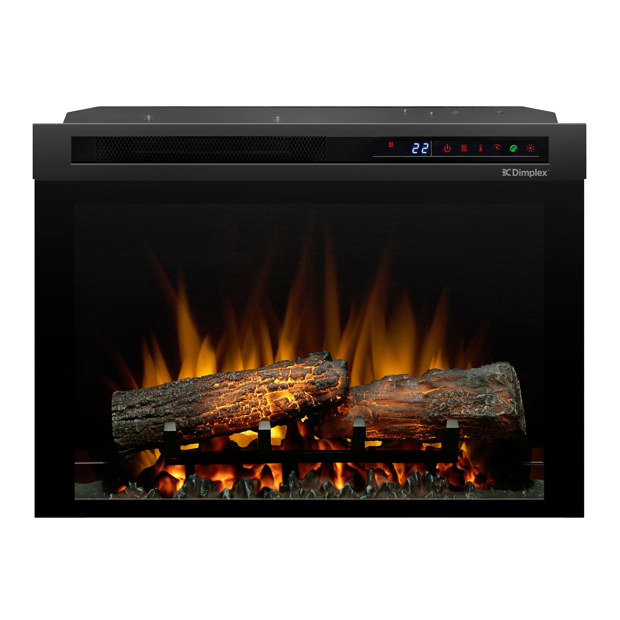Dimplex Nova 26" Plug-in Electric Firebox With Logs – US Fireplace Store