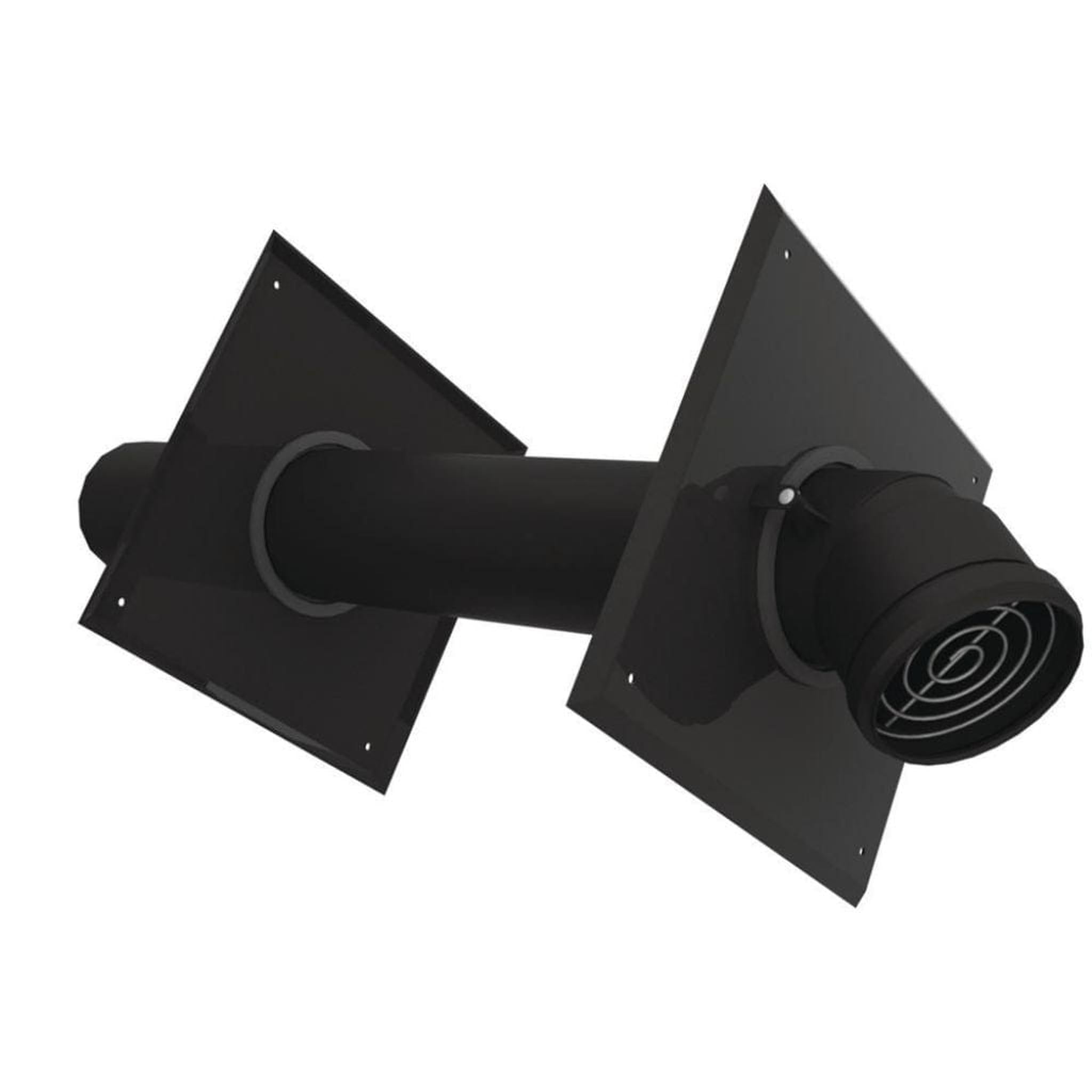 DuraVent 2"-3" Inner Diameter PolyPro Single Horizontal Termination ...