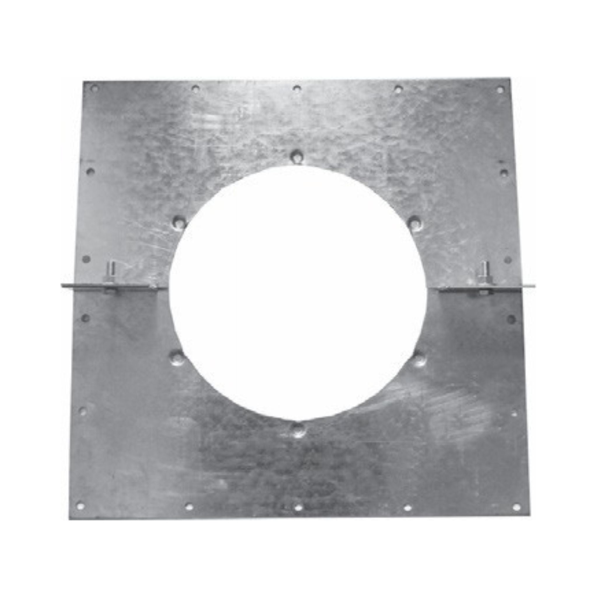 DuraVent Round Type B Gas Vent Model BV 24" Firestop / Support Plate ...