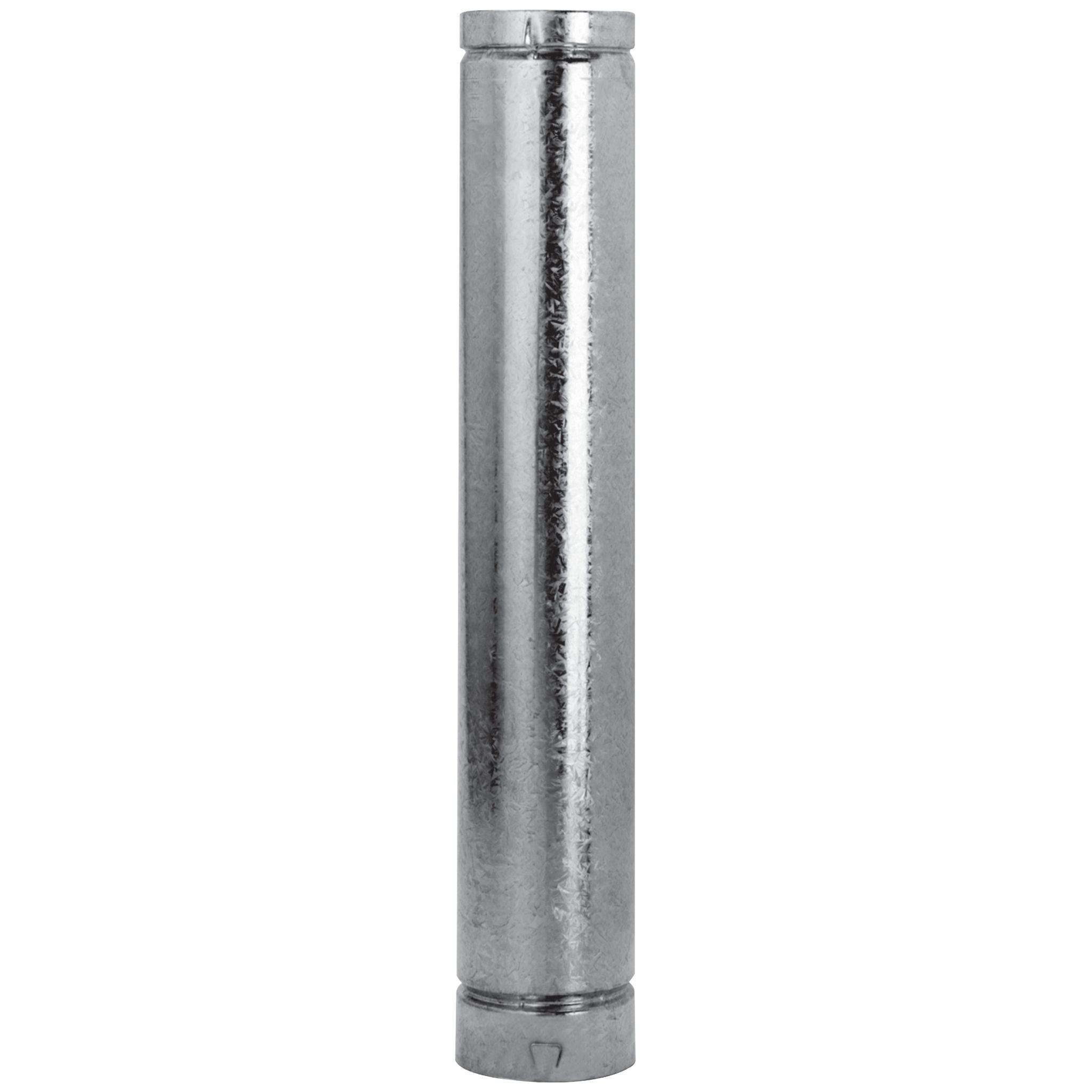 DuraVent Round Type B Gas Vent Model BV 8" x 60" Double Wall Rigid Pip ...