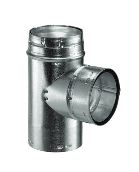 DuraVent Type B Gas Vent Model GV 8" Standard Tee – US Fireplace Store