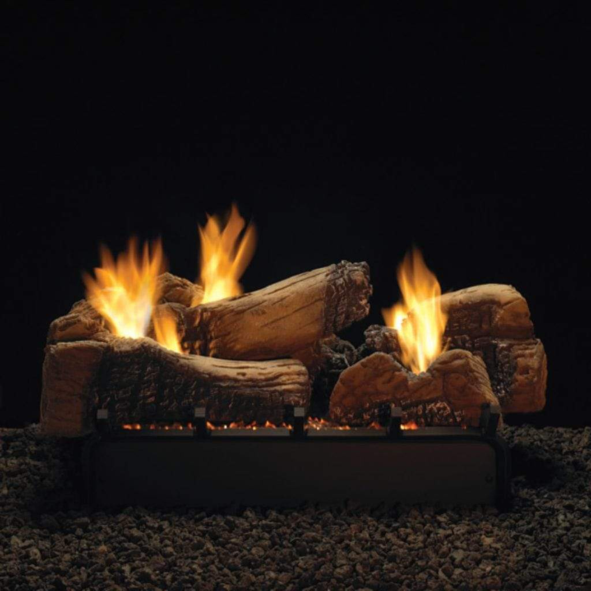 EMPIRE 18" Stone River Multi-Sided Ceramic Fiber Log Set | LSU18SF – US ...