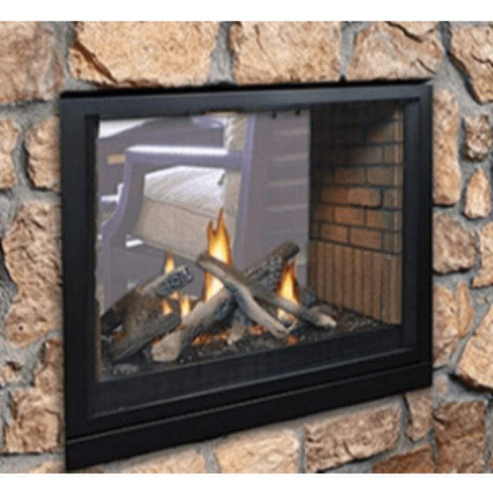 EMPIRE 36" Tahoe Peninsula Clean Face Direct-Vent Fireplace | DVCP36PP ...