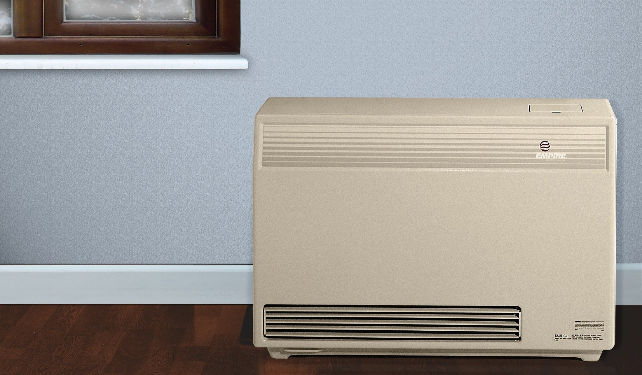 Empire 37" 55,000 BTU Beige High Efficiency Electronic Ignition, Propa ...