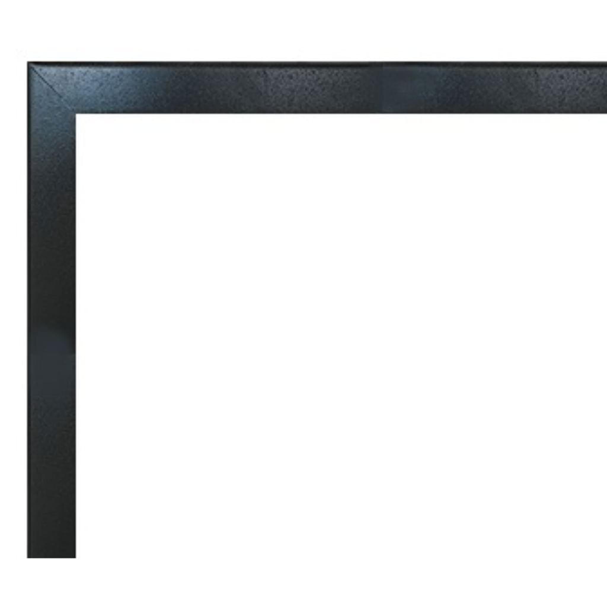 Empire Beveled 1.5" Frame in Textured Black – US Fireplace Store