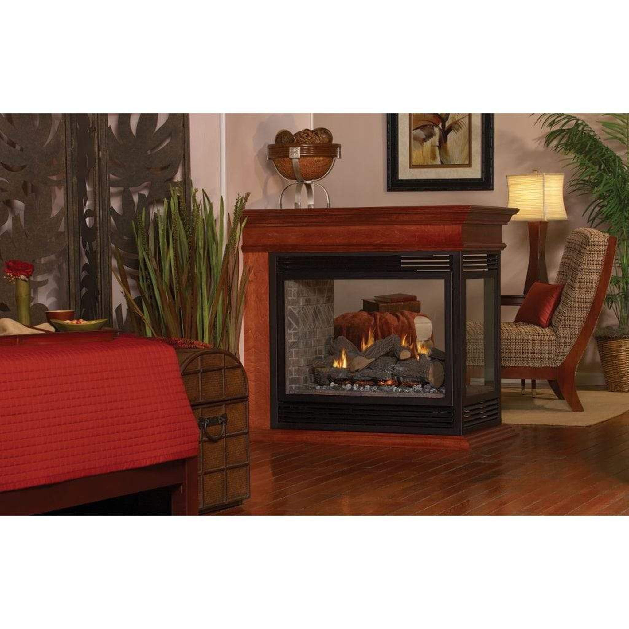 Empire Vail 36" Millivolt Control With On/Off Switch, Propane Gas Vent ...