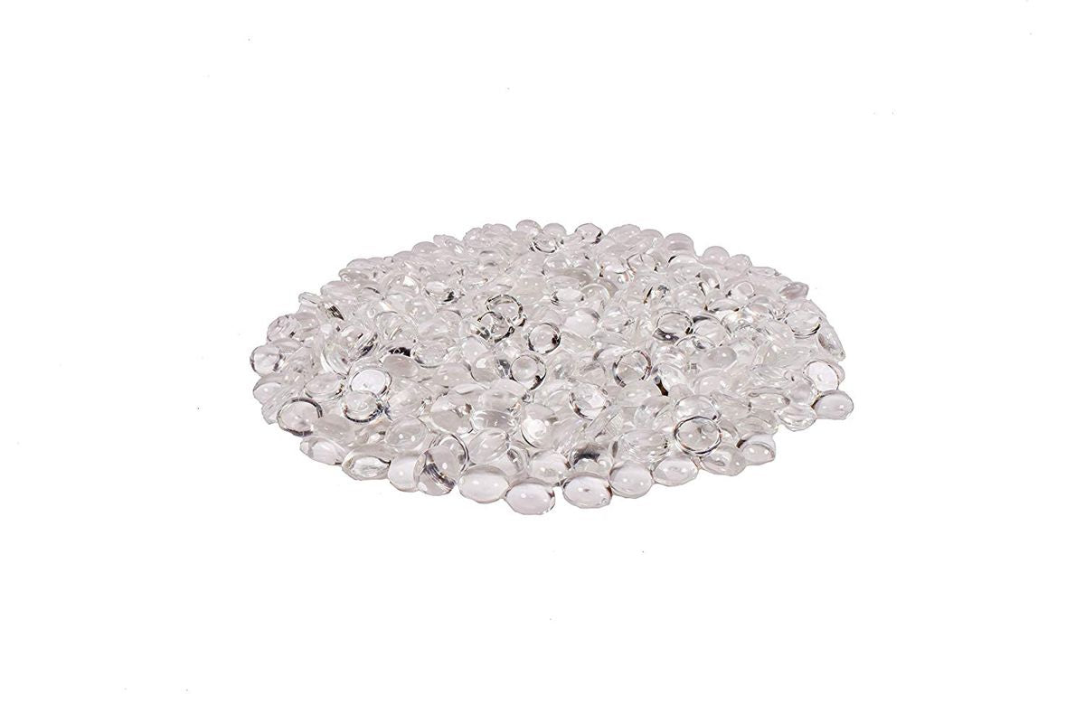 Enhance A Fire 0.75" 5 Lb. Iceberg Fire Beads Molded Glass for Gas Fir ...