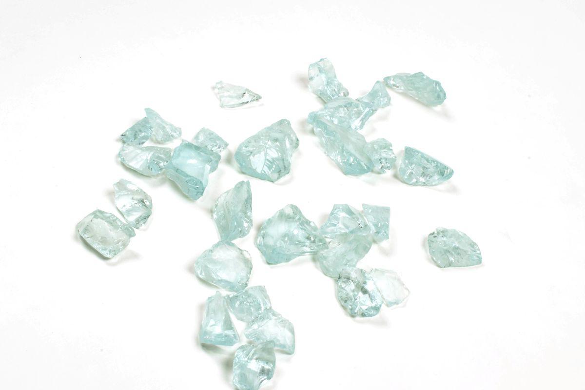 Enhance A Fire 0.75" 5 Lb. Large Nassau Recycled Crushed Fire Glass fo ...
