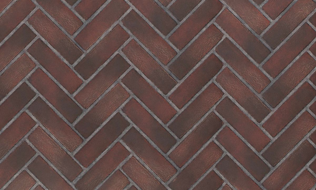 Enhance A Fire 36" x 22" 2-Piece Old Town Red Herringbone Horizontal P ...