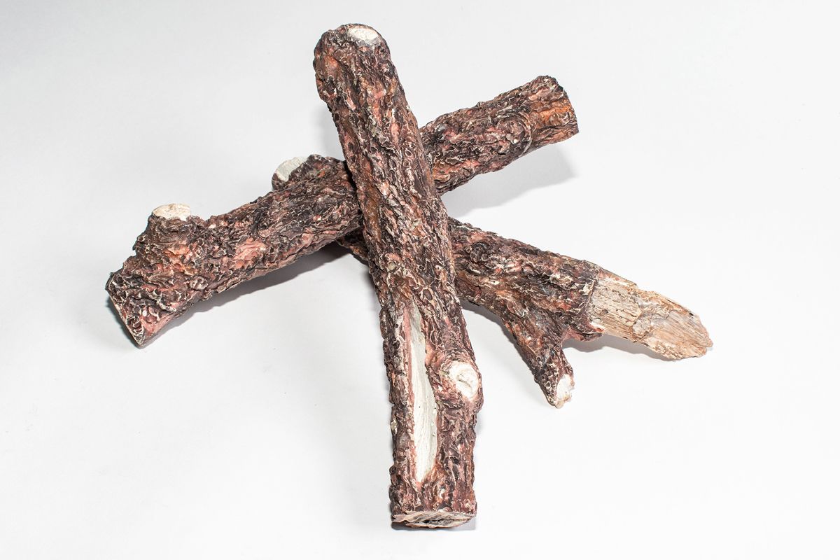 Enhance A Fire 9-11" 3-Piece Brandy Wine Bark Burncrete Twigs for Gas ...
