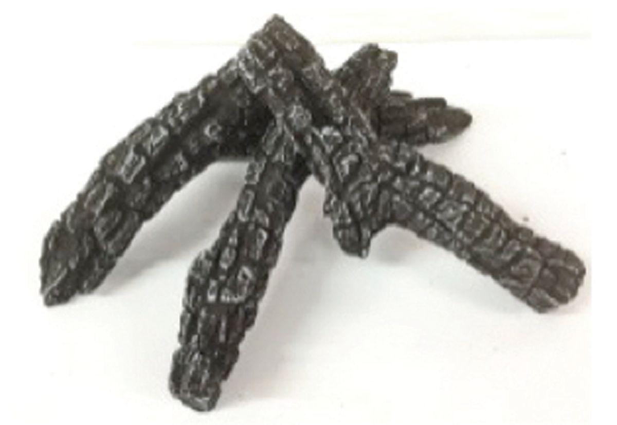 Enhance A Fire 9-11" 3-Piece Char Burncrete Twigs for Gas Fireplace, E ...