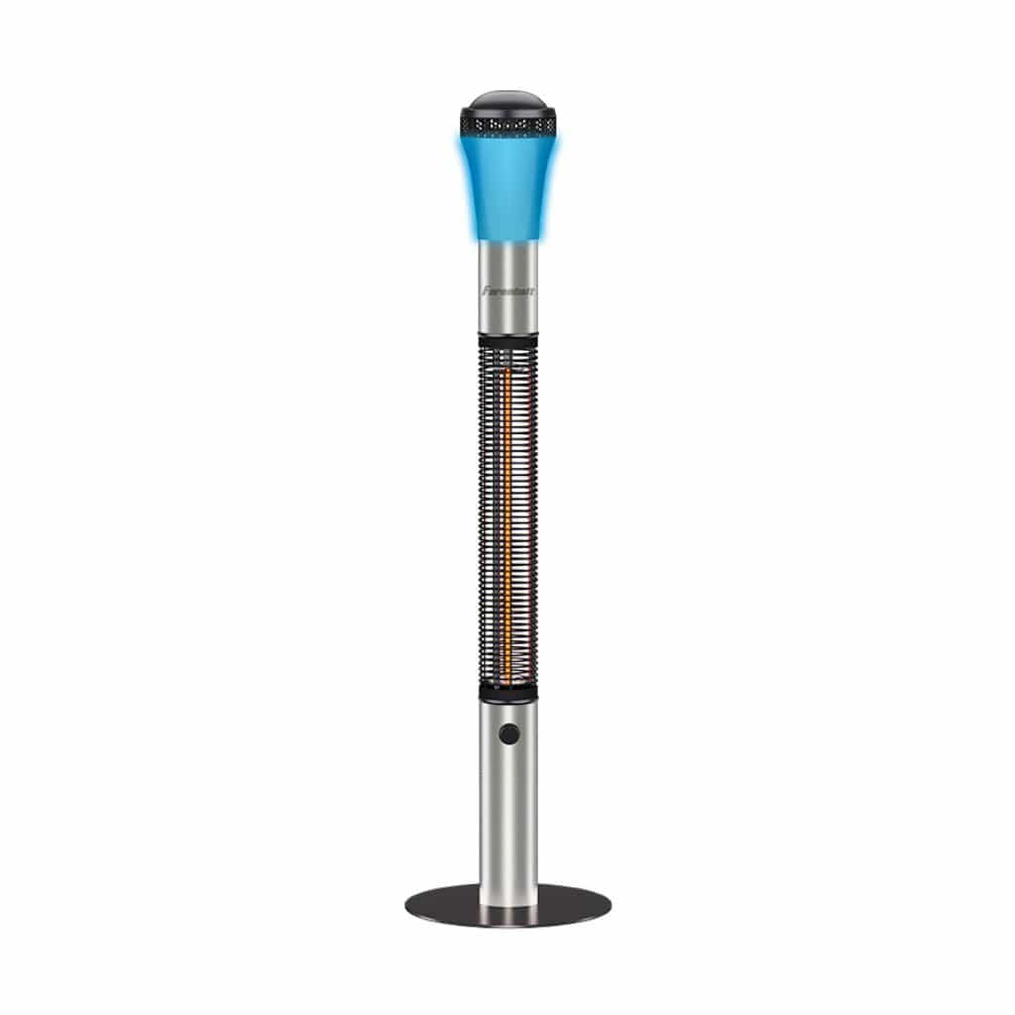 Epsilon Farenheit 68" Electric Infrared Tower Heater with Bluetooth Sp ...