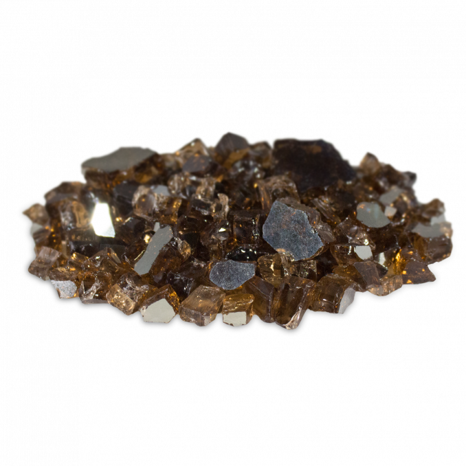 FIREGEAR 10 Lbs. Large Reflective Fire Glass – US Fireplace Store