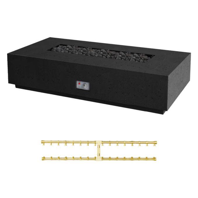 FIREGEAR 76" Sanctuary 76 Rectangular Gas Fire Table – US Fireplace Store