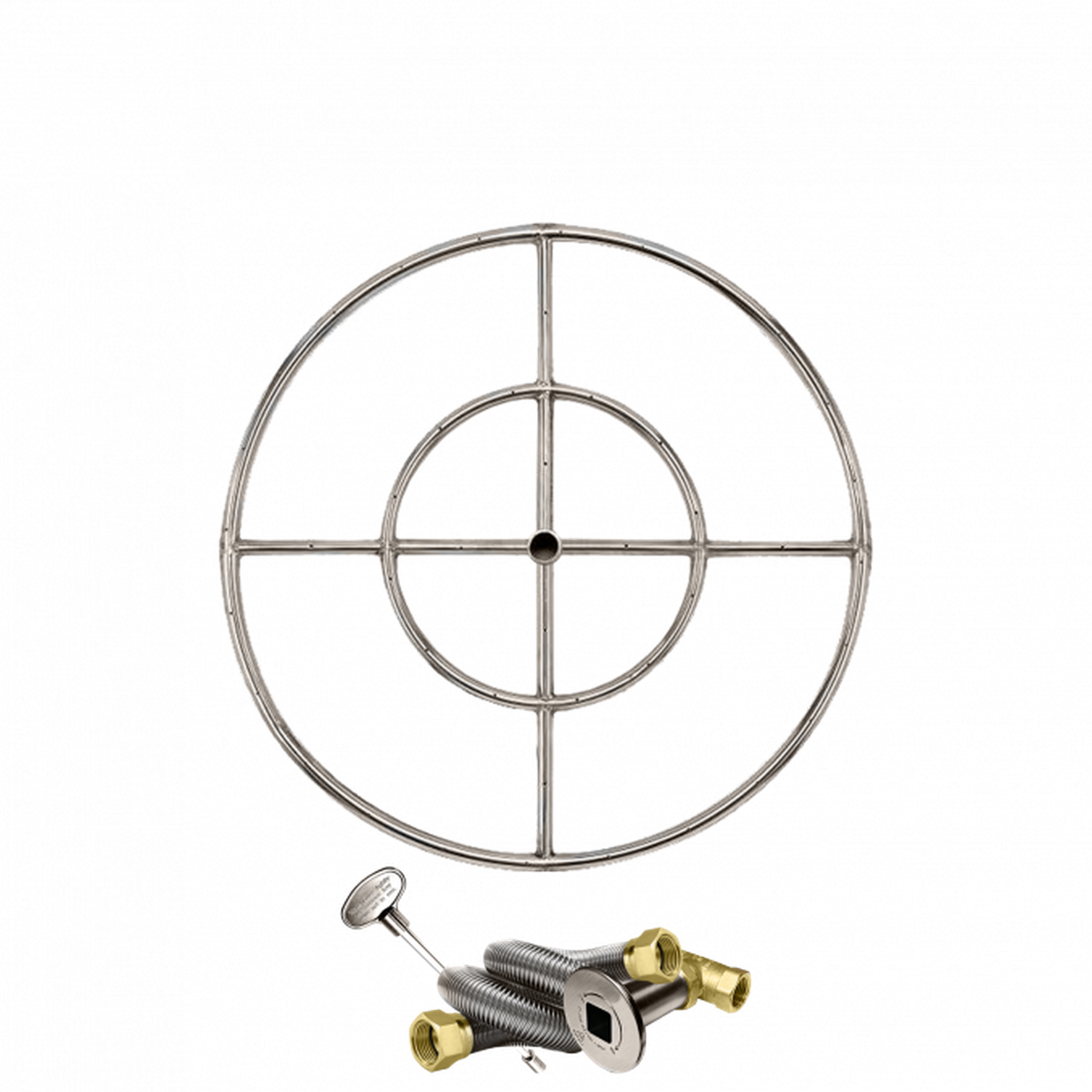 FIREGEAR Stainless Steel Gas Fire Pit Burner Ring Kit – US Fireplace Store