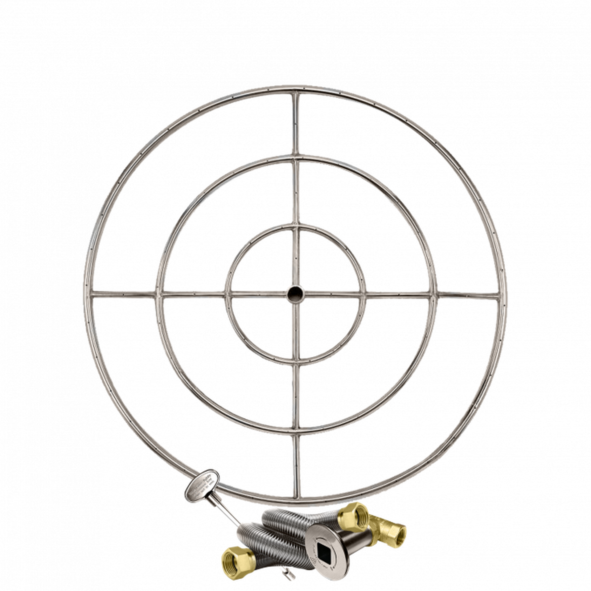 FIREGEAR Stainless Steel Gas Fire Pit Burner Ring Kit – US Fireplace Store