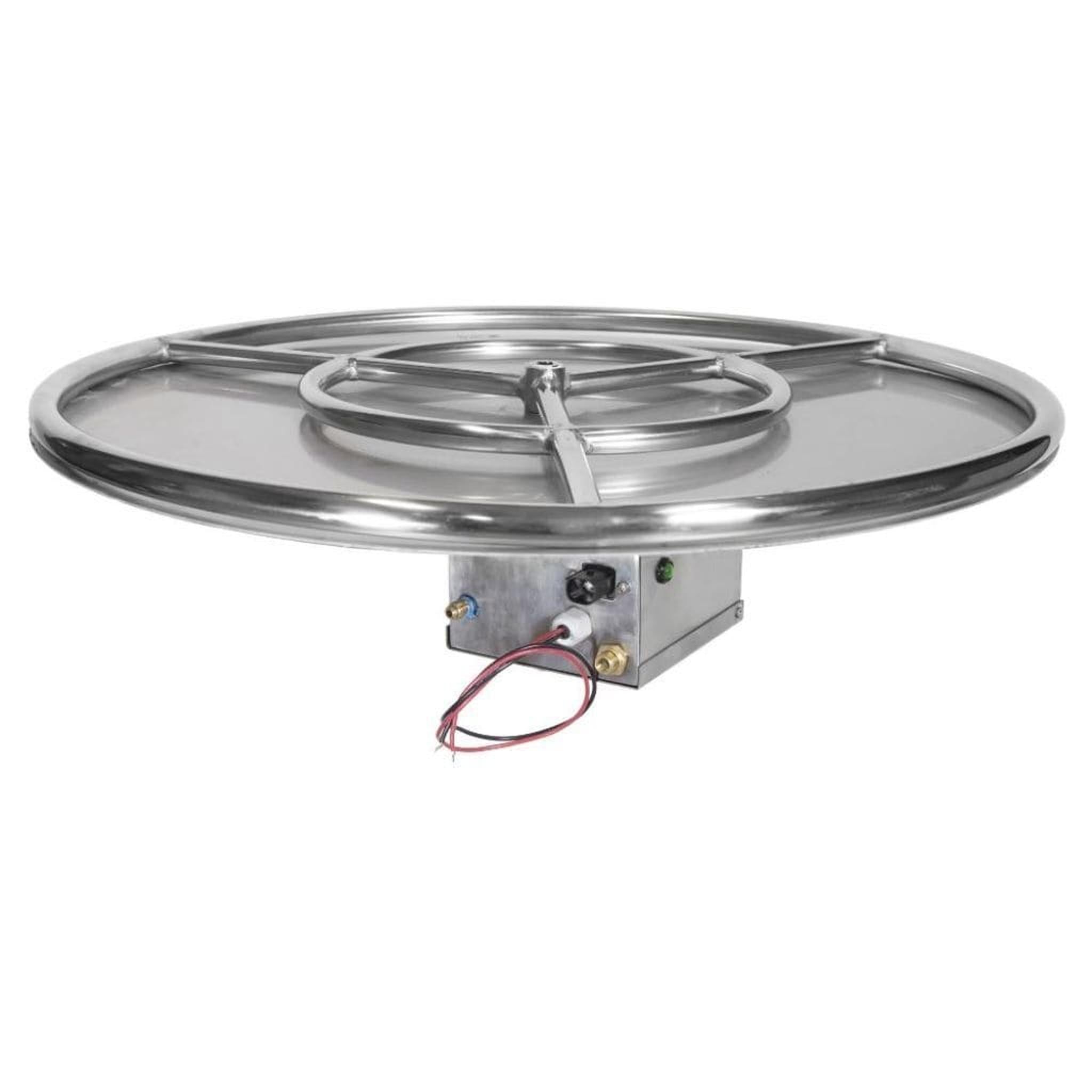 Grand Canyon 36" Match Lit Ignition, Liquid Propane Round Flat Stack K ...