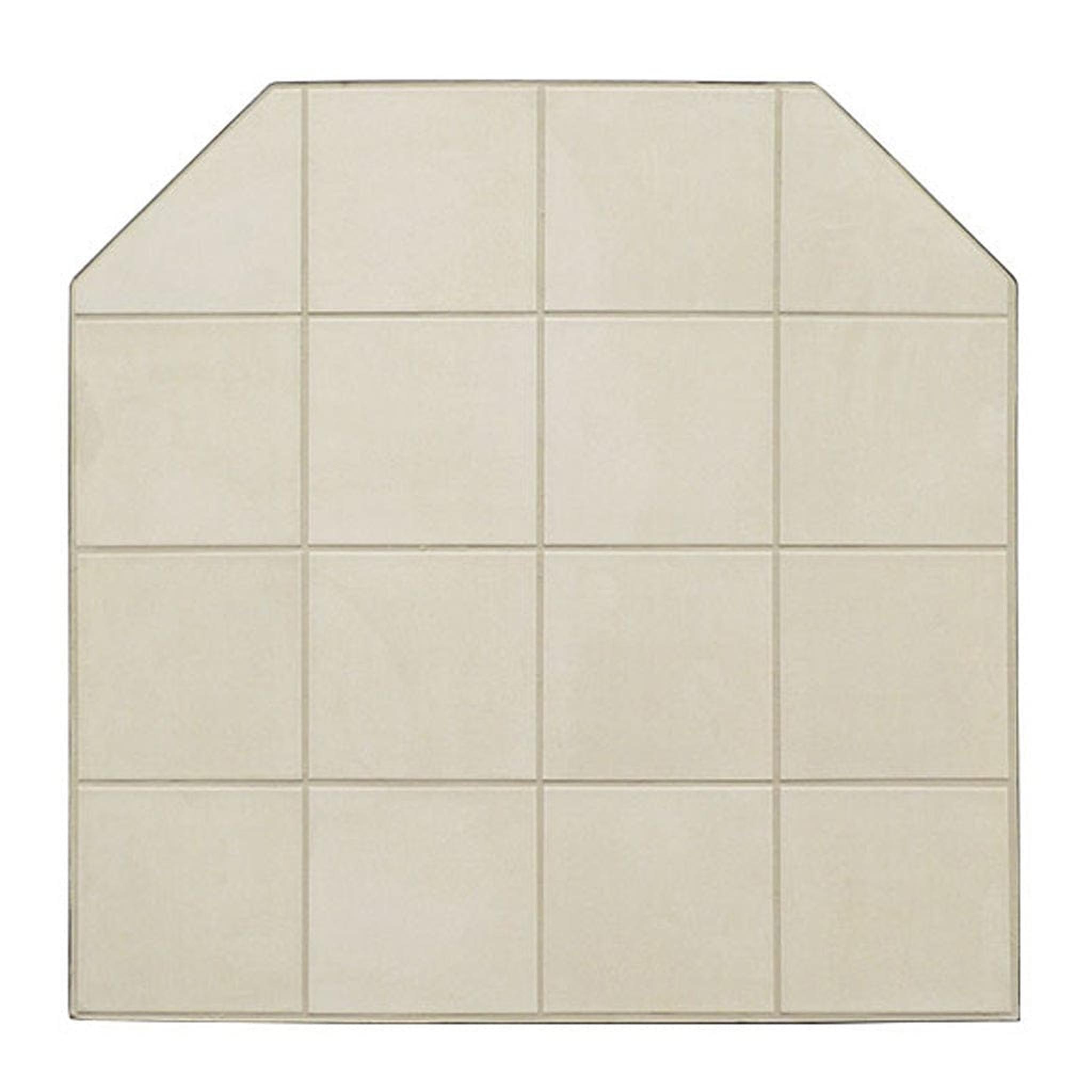 Graysen Woods 60" x 60" Full Size Standard Wall Ceramic Hearth Pad – US ...