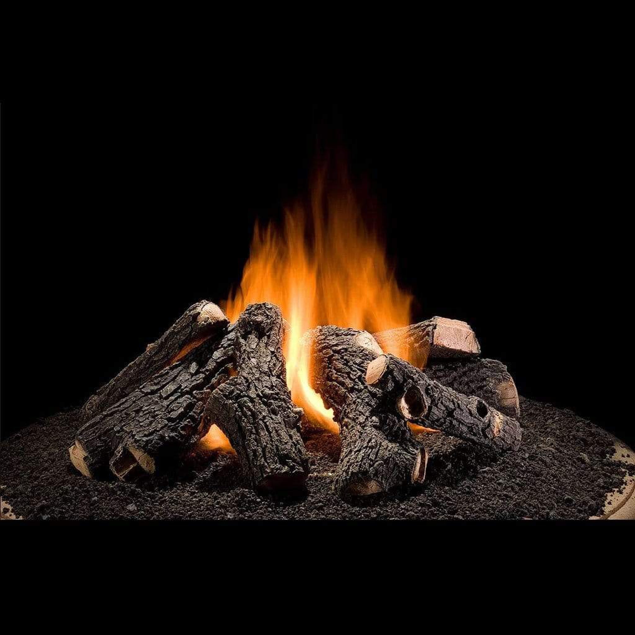 Hargrove 50" Wilderness Oak Outdoor Firepit Loose Logs – US Fireplace Store