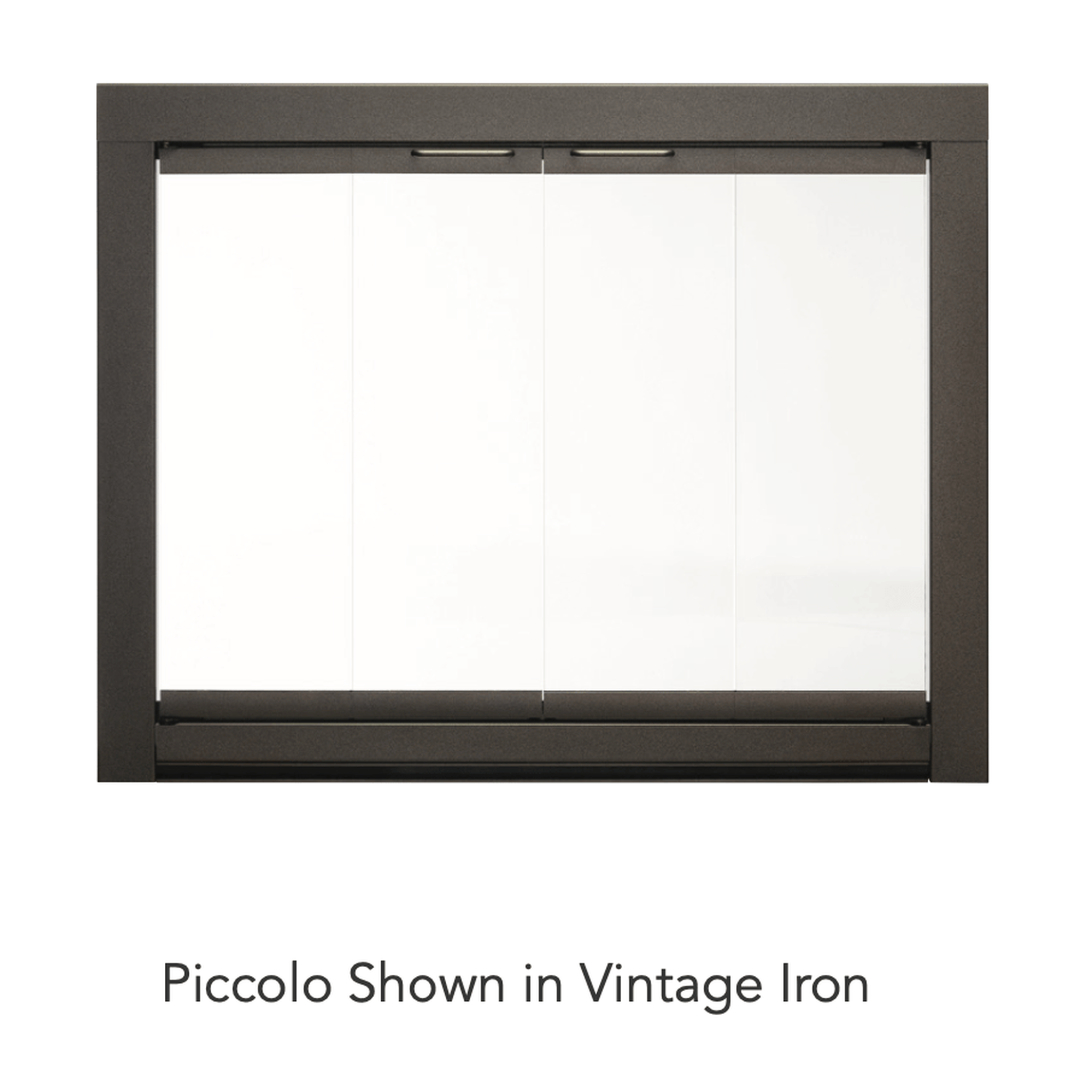 Hearth Craft Piccolo PC34250 Clear Glass Textured Black Twin Fireplace ...