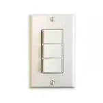 Heatilator 3-Toggle Multi-Color Selection Wall Switch for Rave Series ...
