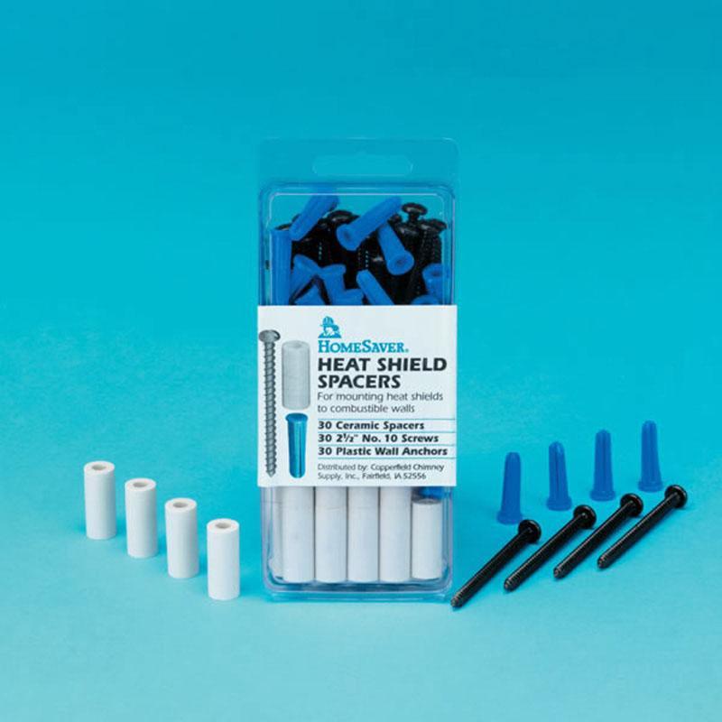 Homesaver Heat Shield Spacers With Screws and Anchors (Pack of 30) (CO ...