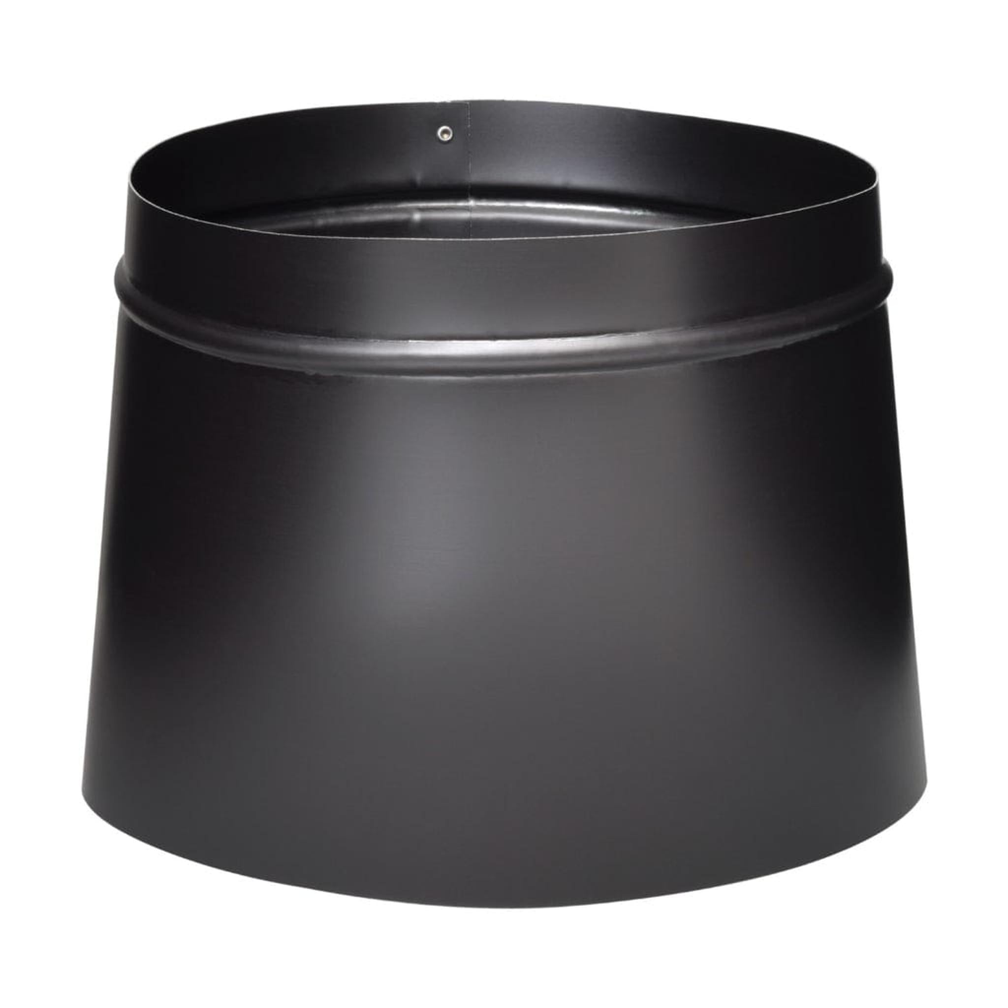 Imperial Black Matt Stove Pipe Oval to Round Connector – US Fireplace Store