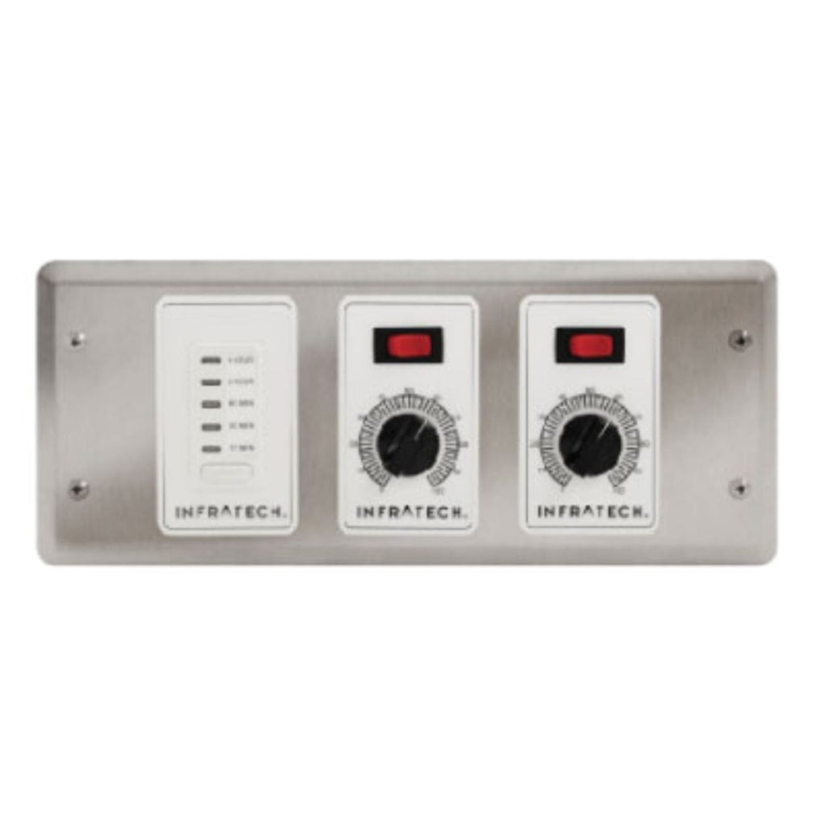 Infratech Comfort 2 Zone Analog Solid State Controller w/ Digital Time ...
